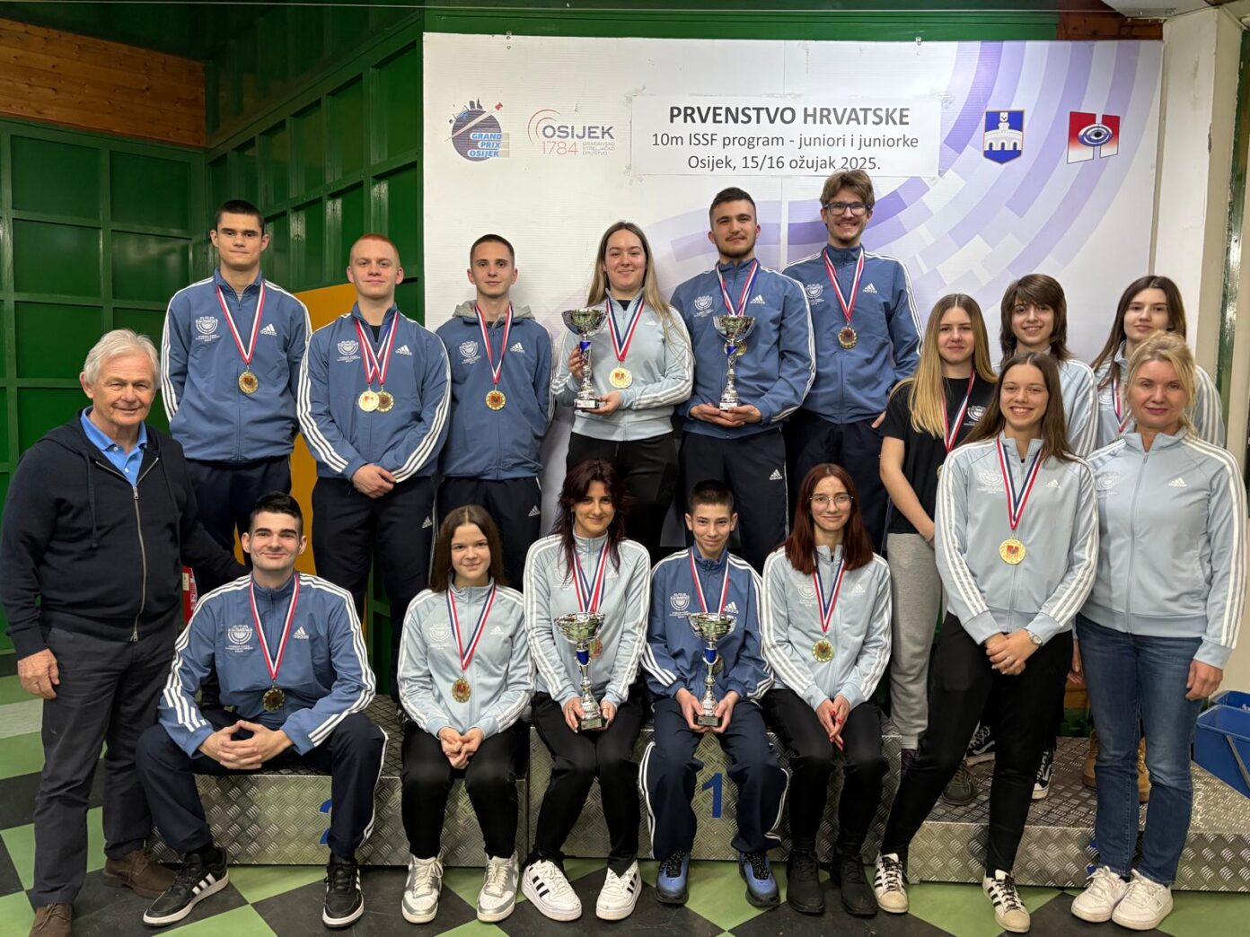 Četiri ekipna zlata solinskim strijelcima na prvenstvu Hrvatske za ...